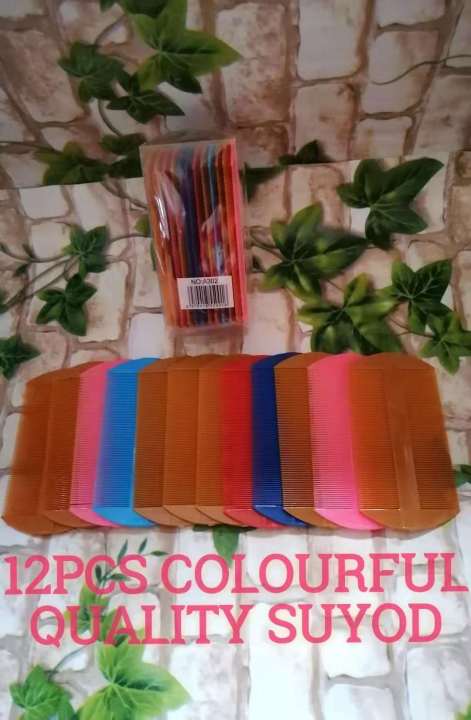 Plastic Hair Harrow Suyod Fine Tooth Lice Nit Comb For Hygiene Kit ...