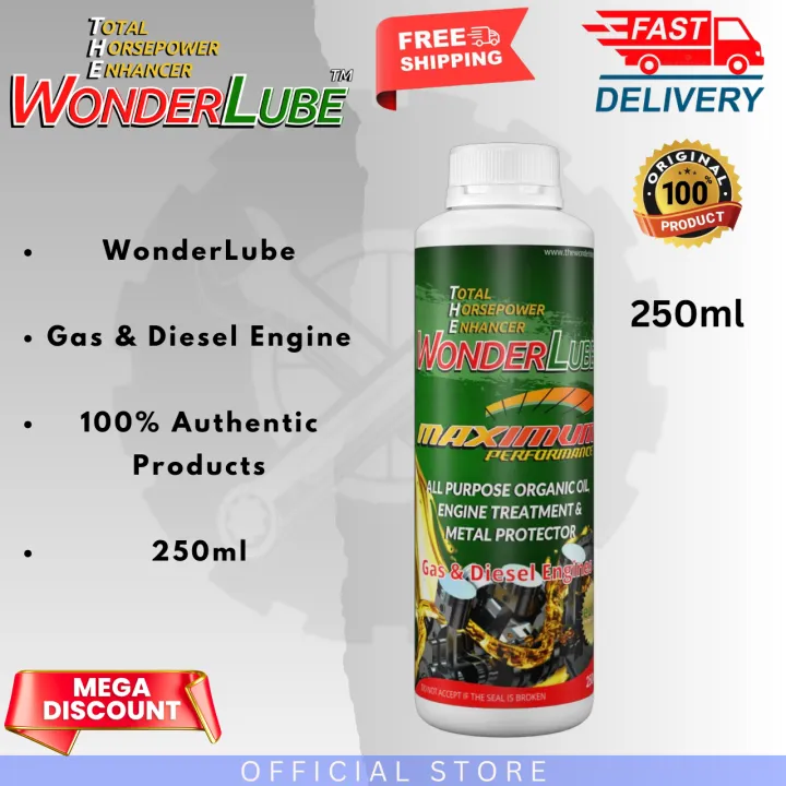 Wonderlube Diesel and Gasoline Engine 250ml | Lazada PH