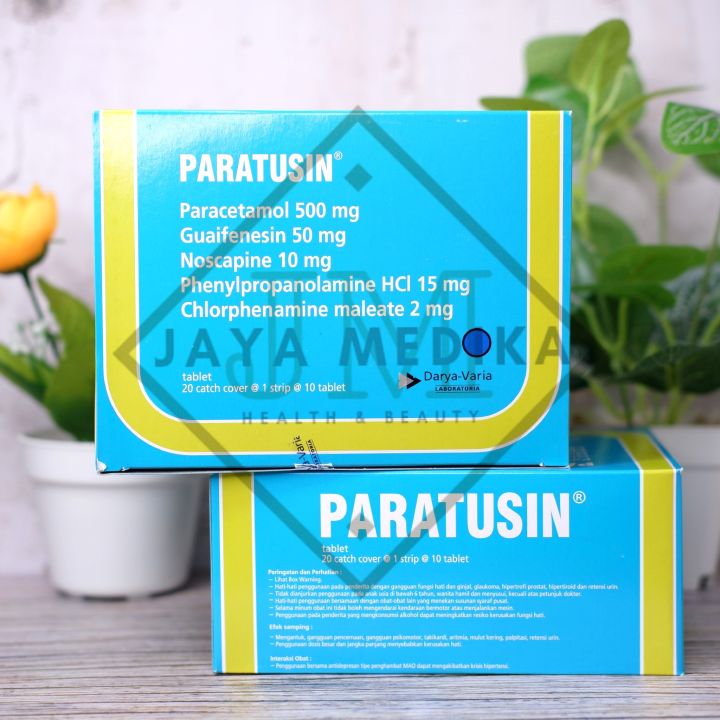Paratusin Tablet 1 Box Isi 20 Strip 200 Tablet | Lazada Indonesia