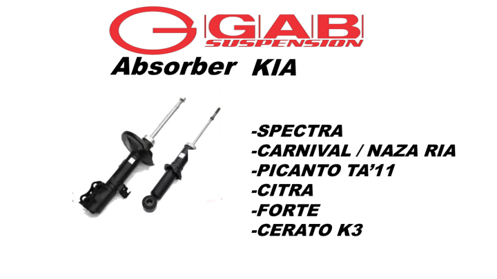 ORIGINAl GAB GAS ABSORBER KIA SPECTRA, CARNIVAL/NAZA RIA, PICANTO TA'11 ...