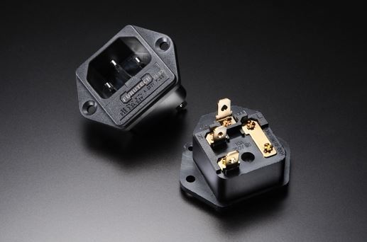 HI-FI Systems - Furutech FI-03 Rhodium / Gold Plated IEC Inlet Fuse ...