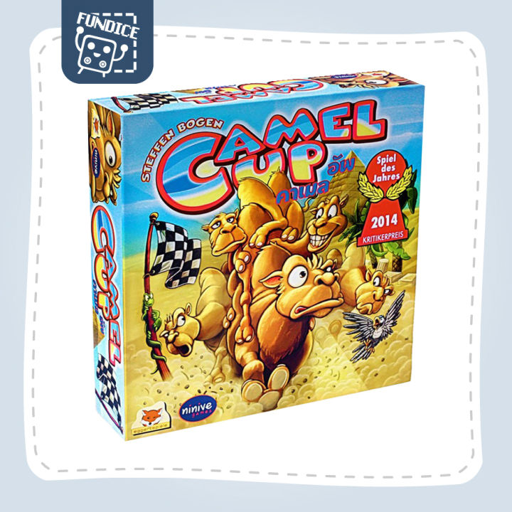 Fun Dice: คาเมล อัพ (Camel Up) Board Game (Ninive Games) | Lazada.co.th