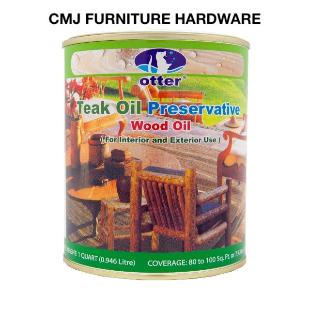 Otter Teak Oil Preservative 1 Litre | Lazada