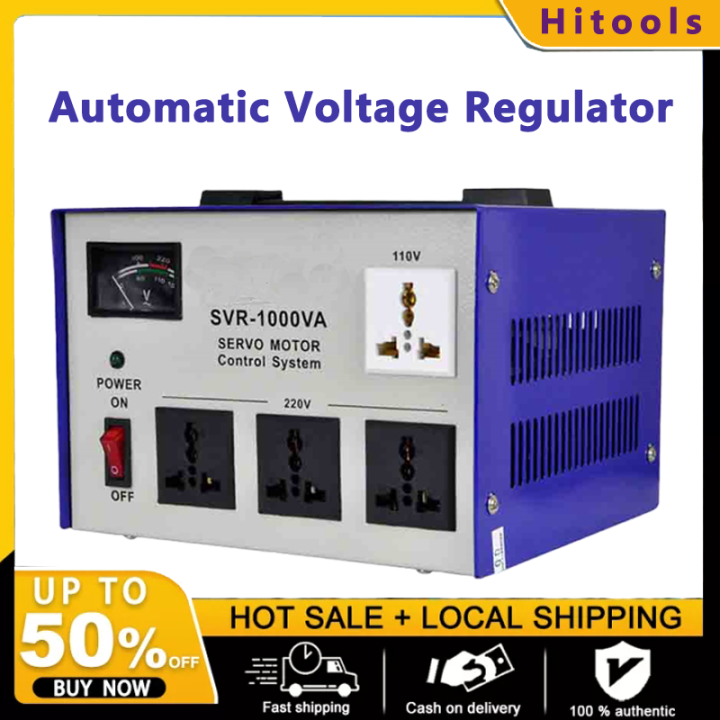 1000W 1500W AVR Automatic Voltage Regulator 1000VA Servo Motor Type ...
