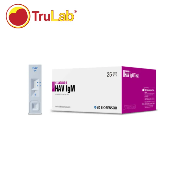HAV IgM Standard Q SD Biosensor Test Kit 25 tests per box Laboratory ...