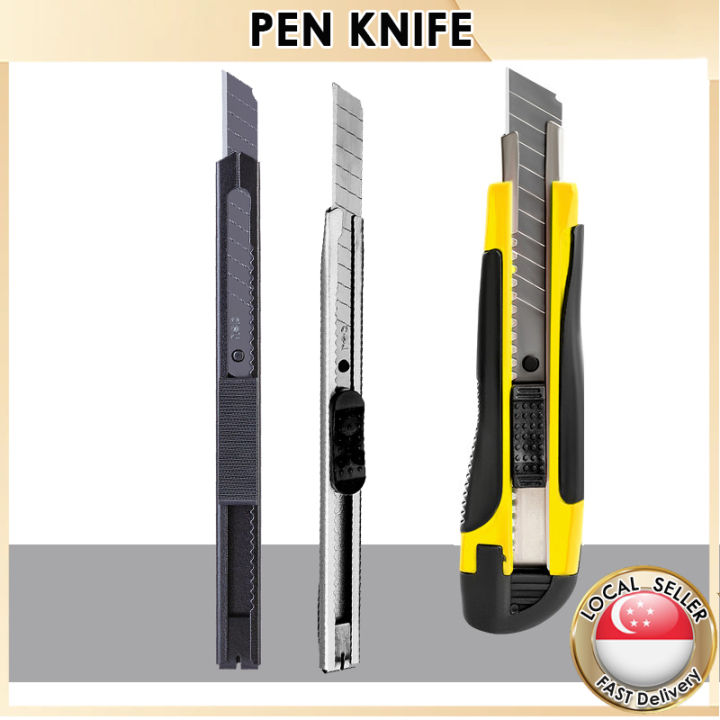 SG Heavy Duty Utility Knife | Pen Knife Blade Refill | Paper Cutter ...
