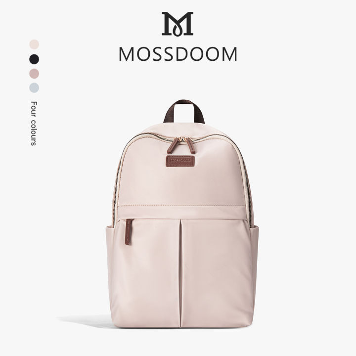 MOSSDOOM Breton Backpack กระเป๋าเป้สะพายหลังผ้าใบความจุขนาดใหญ่ ...