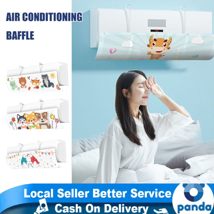 Universal Air Conditioner Deflector Cartoon Adjustable Conditioner ...
