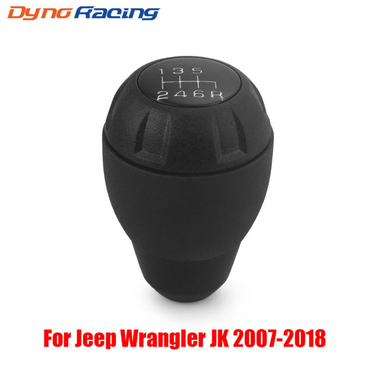 68085312AB 6 Speed Gear Shift Knob Manual Head Shifter for Jeep ...