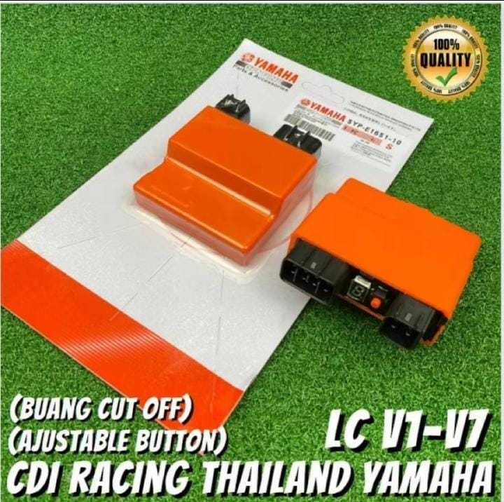 Cdi Racing Thailand Original Lc135 V1 V7 (buang Cut Off) Lc4s Lc5s Cdi