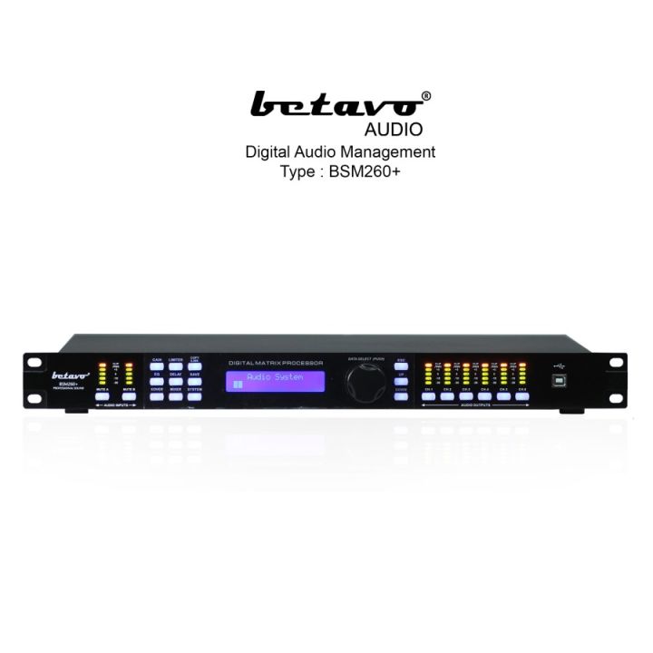 Professional Digital Audio Management Betavo BSM260+ / BSM 260 ...