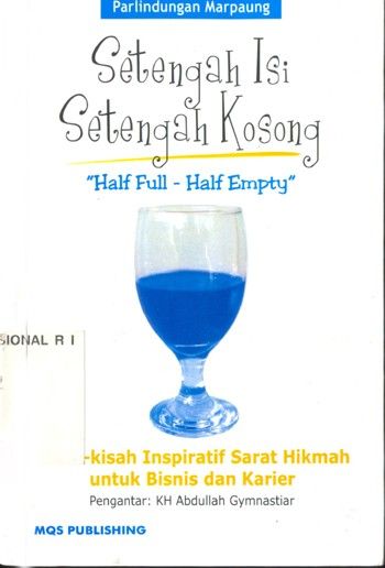 Buku Setengah Isi Setengah Kosong | Lazada Indonesia