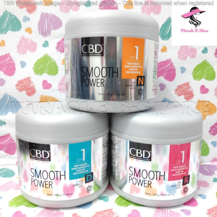 CBD SMOOTH POWER 500 ML STEP 1 SMOOTHING KERATIN OBAT SMOOTHING ...