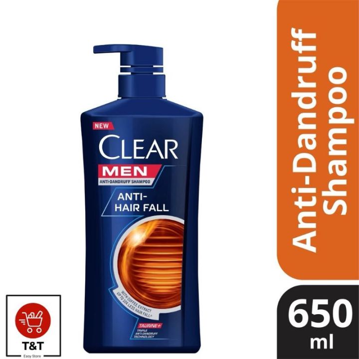 CLEAR MEN Anti Hair Fall Anti-Dandruff Shampoo 650ml | Lazada