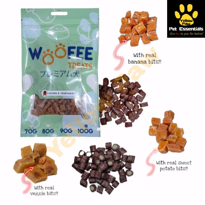 Woofee Premium Healthy Nibbles Training Dog Treats (80g and 100g ...