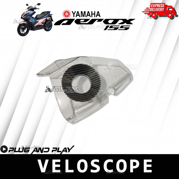 AEROX v1 VELOSCOPE TRANSPARENT WITH CARBON PLUG AND PLAY | Lazada PH