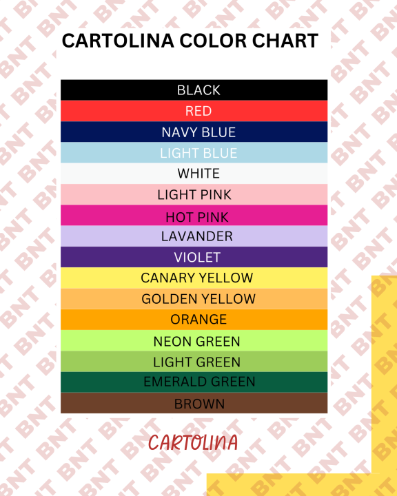 CARTOLINA REGULAR / PASTEL COLORS SOLD PER 5 SHEETS | Lazada PH