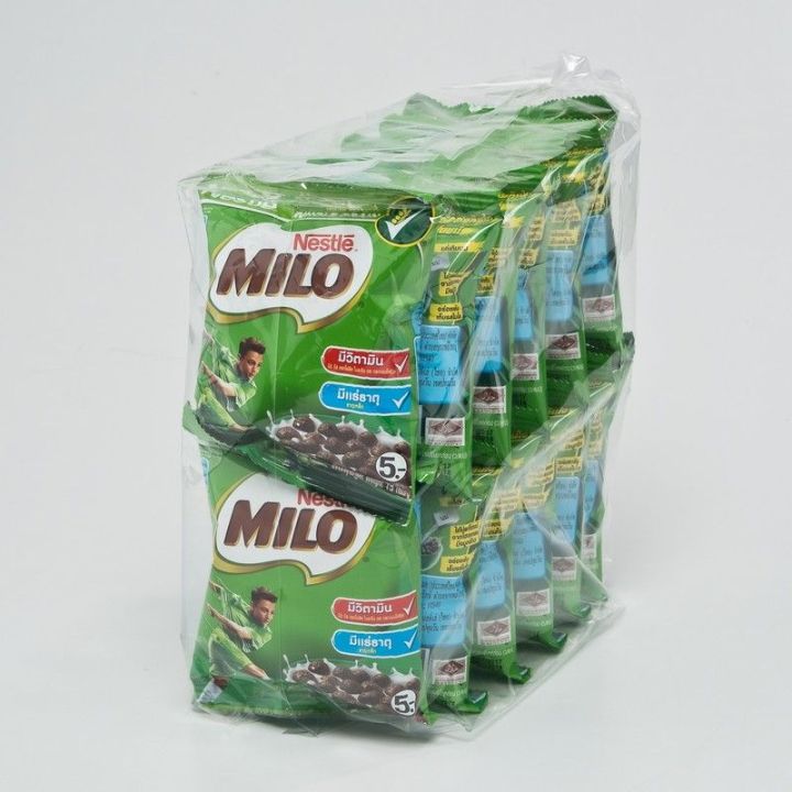 สินค้ามาใหม่ เนสท์เล่ ซีเรียล ไมโล 15 กรัม X 12 ห่อ Nestle Cereal Milo