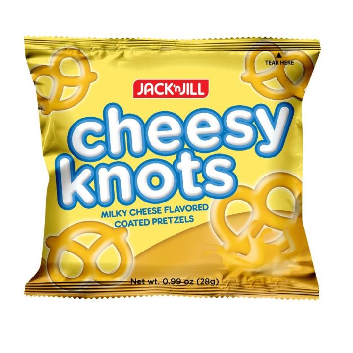 COD Jack N Jill Cheesy Knots 28g | Lazada PH