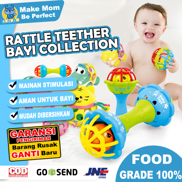 MG ALL| Rattle Bayi Mainan Bayi | Mainan Kerincingan Bayi | Mainan ...