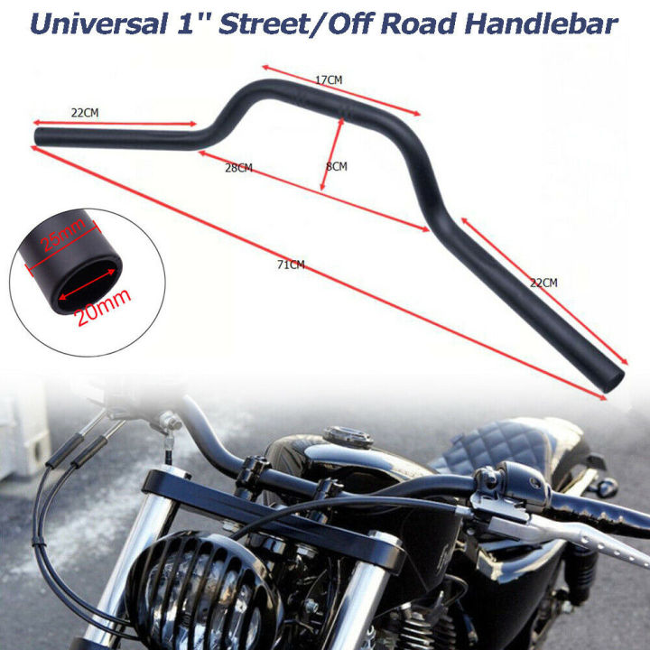 25 mm / 1" MOTORCYCLE TRACKER HANDLE BAR FOR BOBBERS | Lazada PH