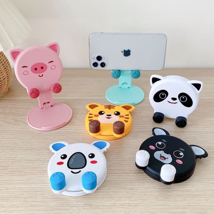 Cute Cartoons Phone Holder Portable Tablet/Mobile Phone Desktop Holder ...