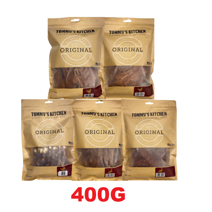 TOMMY'S KITCHEN Duck Jerky / Chicken Jerky / Rawhide Chicken Twist Dog ...