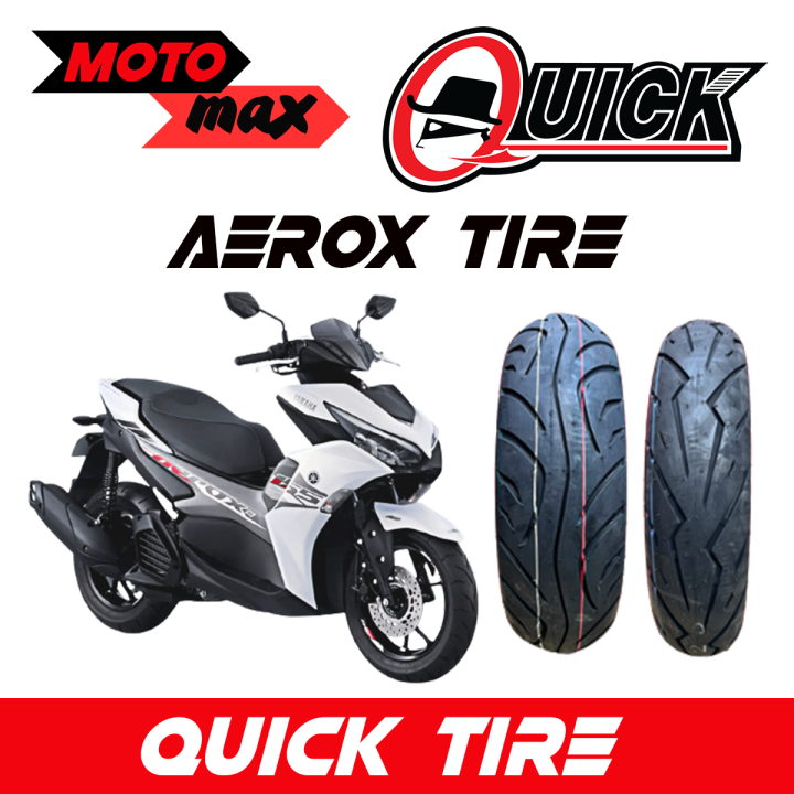 Quick Tire Thailand Tubeless for AEROX | Lazada PH