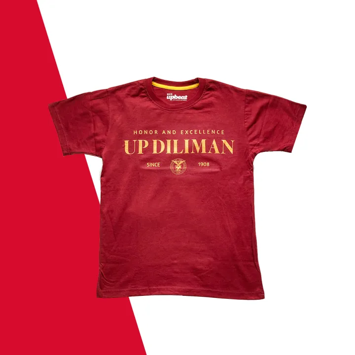 UPBEAT-Ladies'-University of the Philippines-Diliman Gold shirt | Lazada PH
