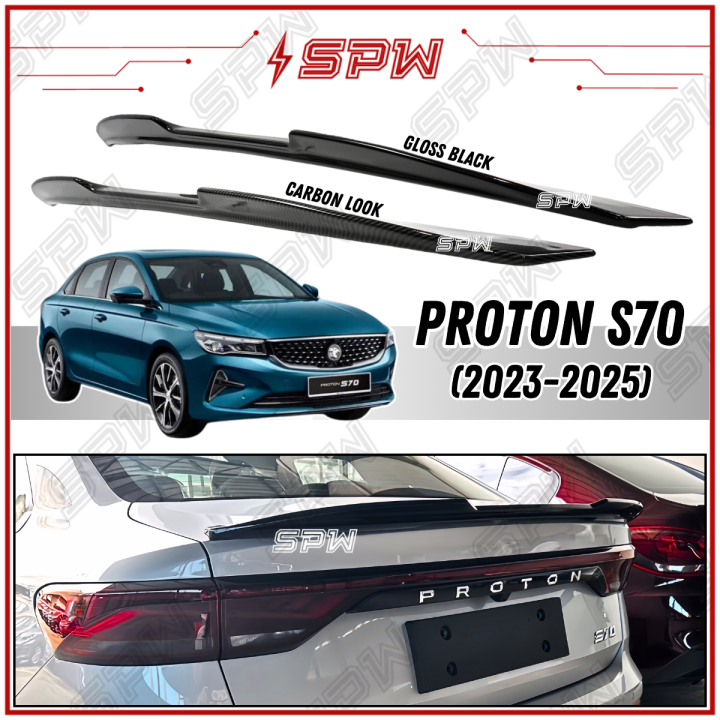 Proton S70 2023-2025 PSM Ducktail Spoiler Rear Spoiler ABS Material ...