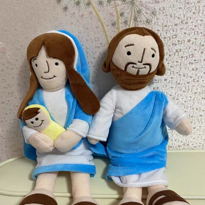 Jesus Doll Plush Religious Figure Christening Religious Easter ...