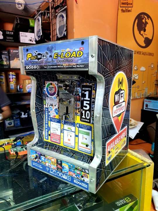 Piso Wifi Vendo with Eload 2n1 Machine Package 108 | Lazada PH