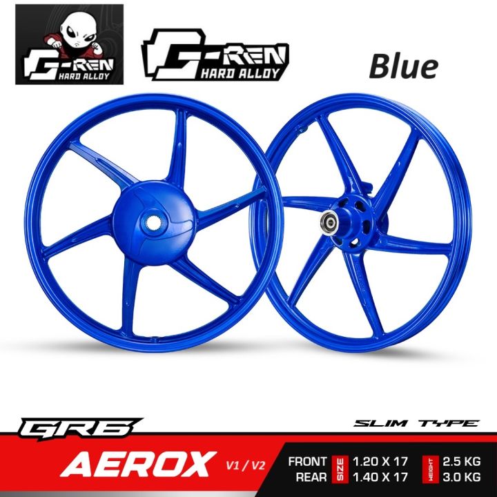 G-Ren Mags GR6 For Aerox V1/V2 Slim Type 1.2*14 By 17 (Made In Thailand ...