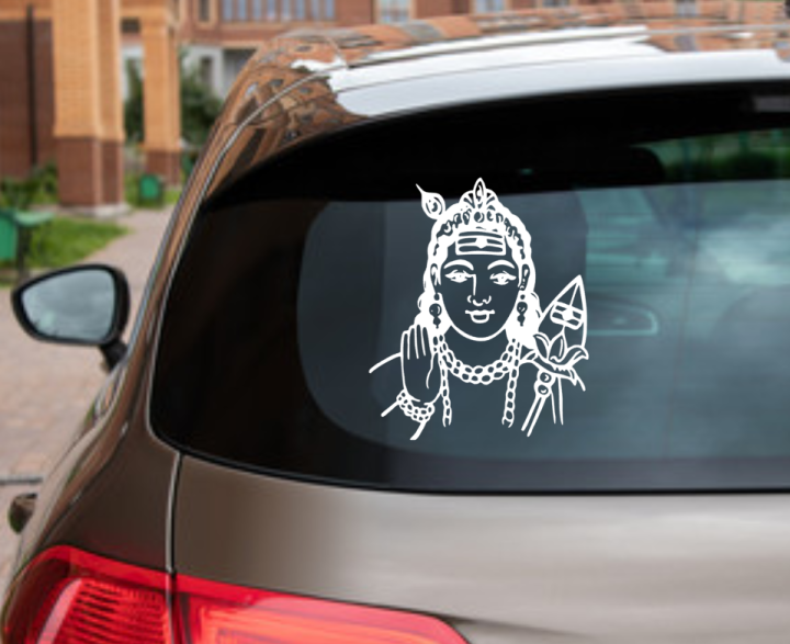 LORD MURUGAN CAR WINDOW STICKER HIGH QUALITY | Lazada