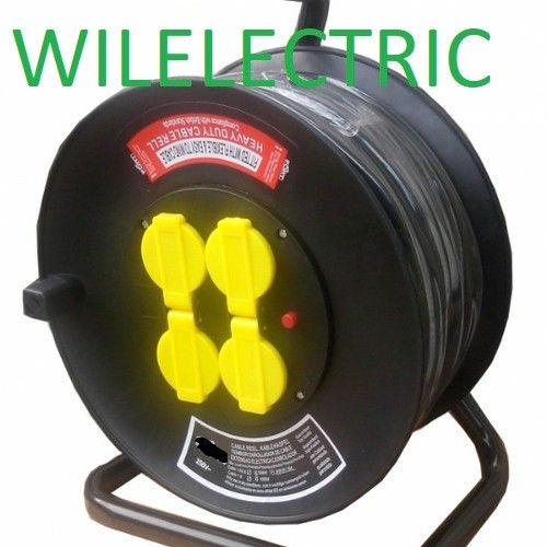 Kabel Rol / Cable Roll / gulung extension 50M 50 Meter Heavy Duty box ...