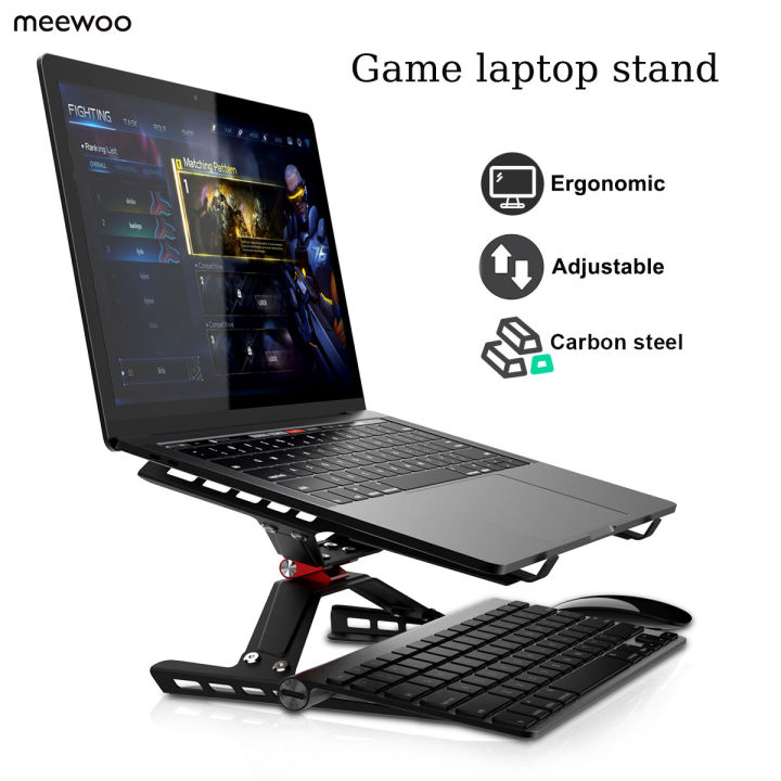 Meewoo Laptop Stand Metal Adjustable Laptop Stand Laptop Holder Laptop ...
