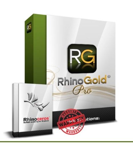 RhinoGold 6.6 with Rhino software โปรแกรมออกแบบเครื่องประดับ ( Windows ...