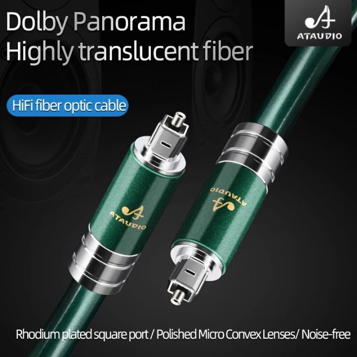 HiFi Digital Optical Audio Cable High-performance POF Conductor Digital ...