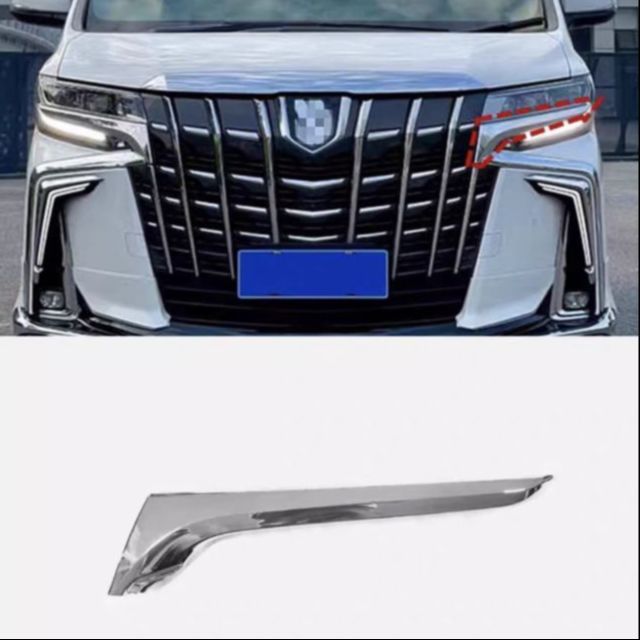 Suitable For 15-23 Toyota Alphard Modified 30 Series Front Bumper ...