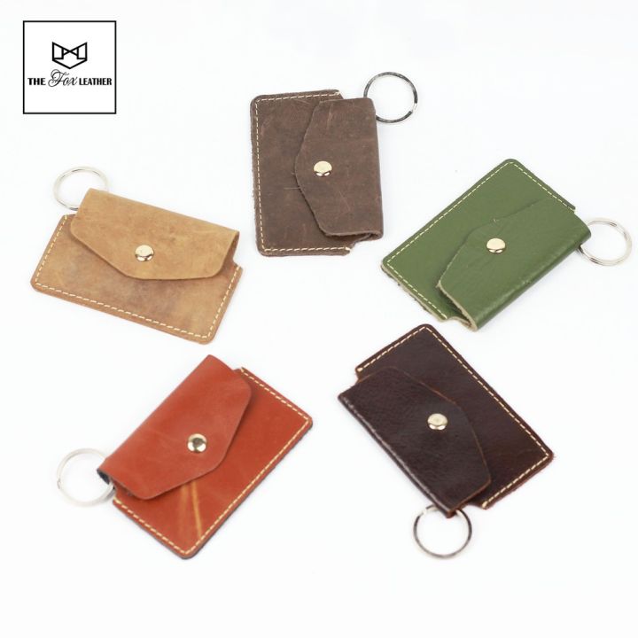 Ví Móc Khóa Đựng Card Mini THE FOX Bóp Nhỏ da thật xinh xắn | Lazada.vn