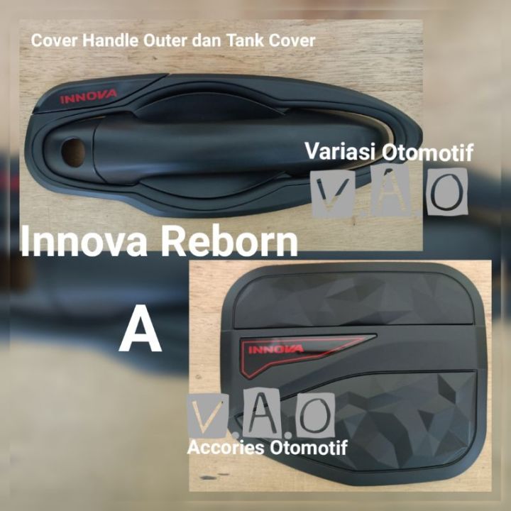 Innova Reborn Cover Handle Outer dan Tank Cover Black Doff | Lazada ...