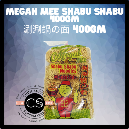 [Halal] Megah Mee Shabu Shabu Noodles 涮涮鍋の面 Mi Shabu Shabu | Lazada