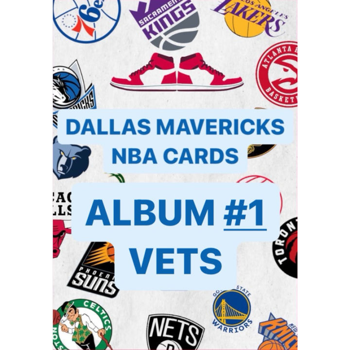 DALLAS MAVERICKS NBA CARDS ALBUM #1 - VETS | Lazada PH