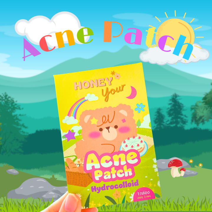 แผ่นแปะสิวสุดน่ารัก Honey Your Acne Patch | Lazada.co.th