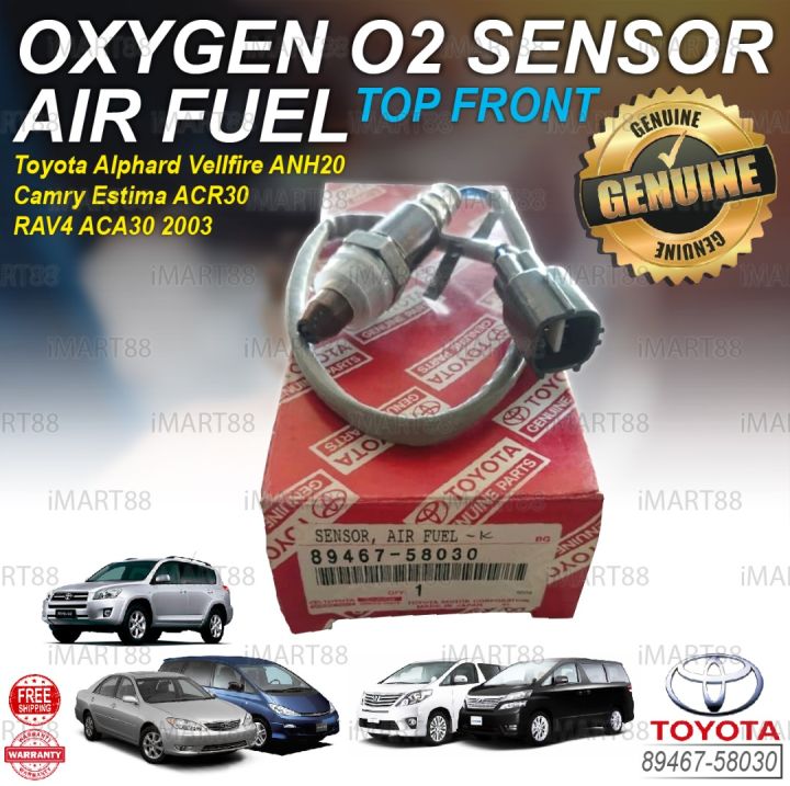 TOYOTA ALPHARD VELLFIRE ANH20 CAMRY ESTIMA ACR30 RAV4 ACA30 2003 O2 ...