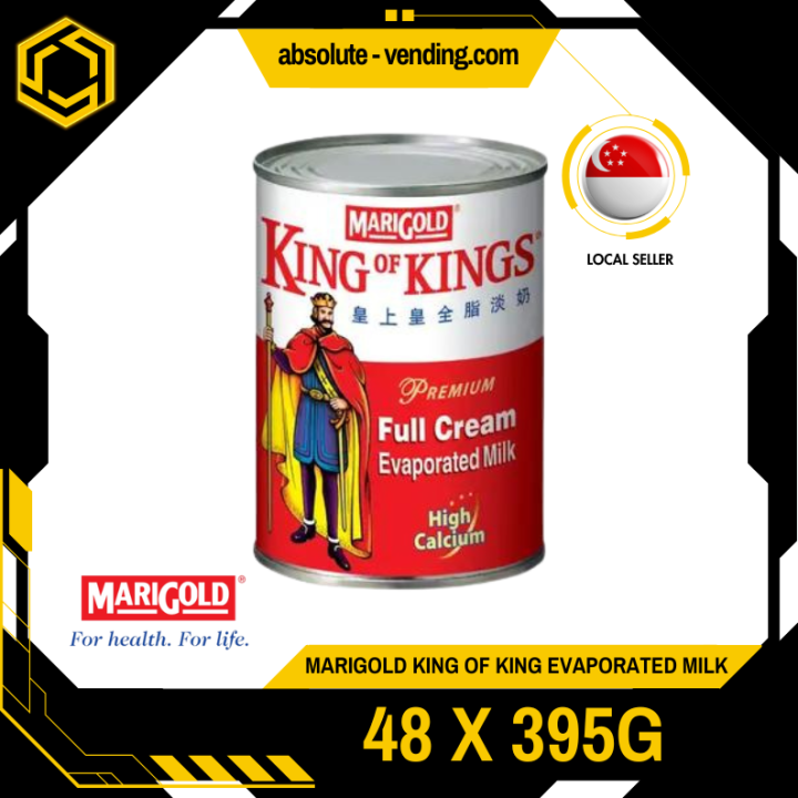 MARIGOLD King of Kings Evaporated Milk 395G X 48 (CAN) | Lazada Singapore