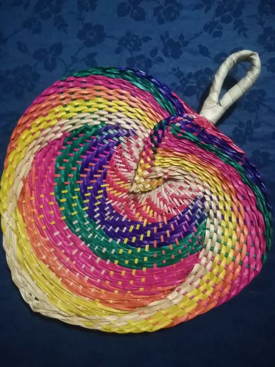 Locally Made Traditional Hand Weave Anahaw Abaniko Pamaypay/ 3pcs for ...