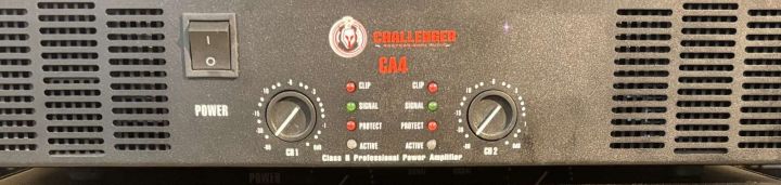 Challenger CA4 500w Power Amplifier | Lazada PH