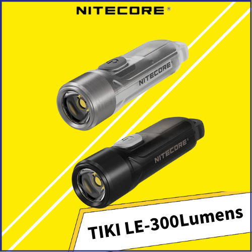 NITECORE TIKI USB Rechargeable Flashlight with OSRAM P8 LED 300 Lumens ...