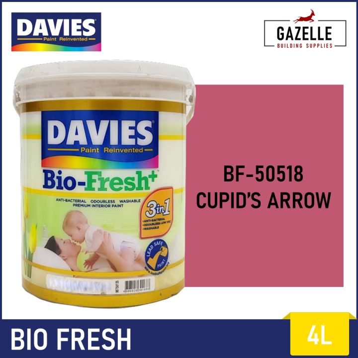 Davies Bio Fresh Anti-Bacterial , Odorless and Washable Paint Cupid's ...